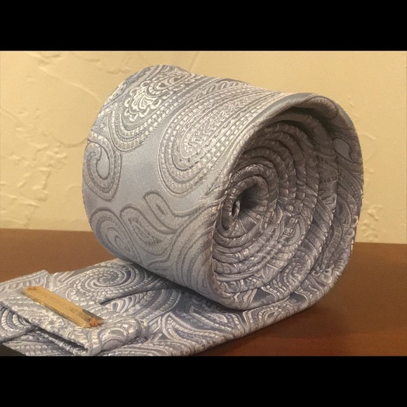Donald J. Trump | Accessories | Donald J Trump Teal Blue Paisley ...